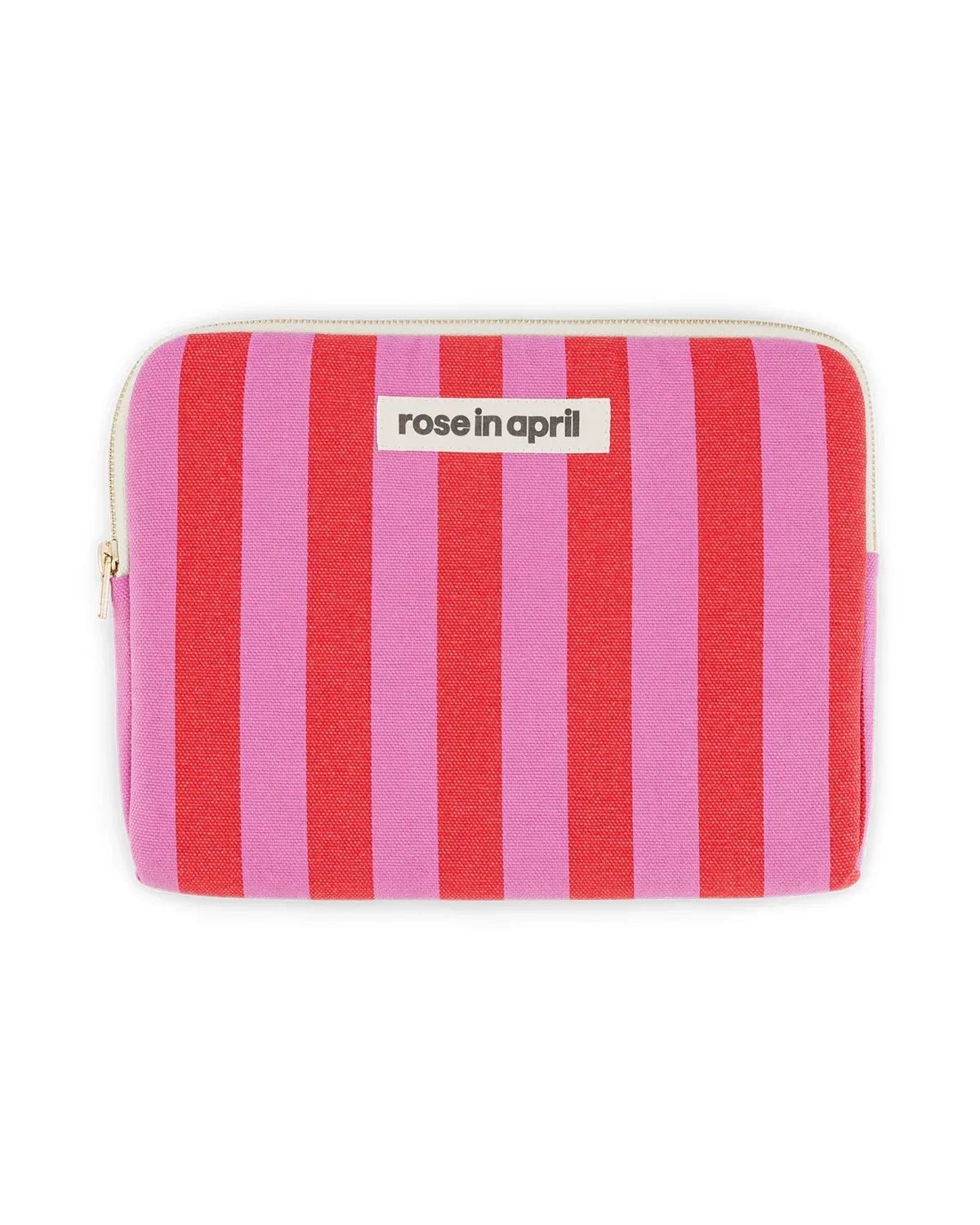 ANOUK iPad-Hülle • Stripes Orchid/Tomato | Rose in April – ROSA ECK