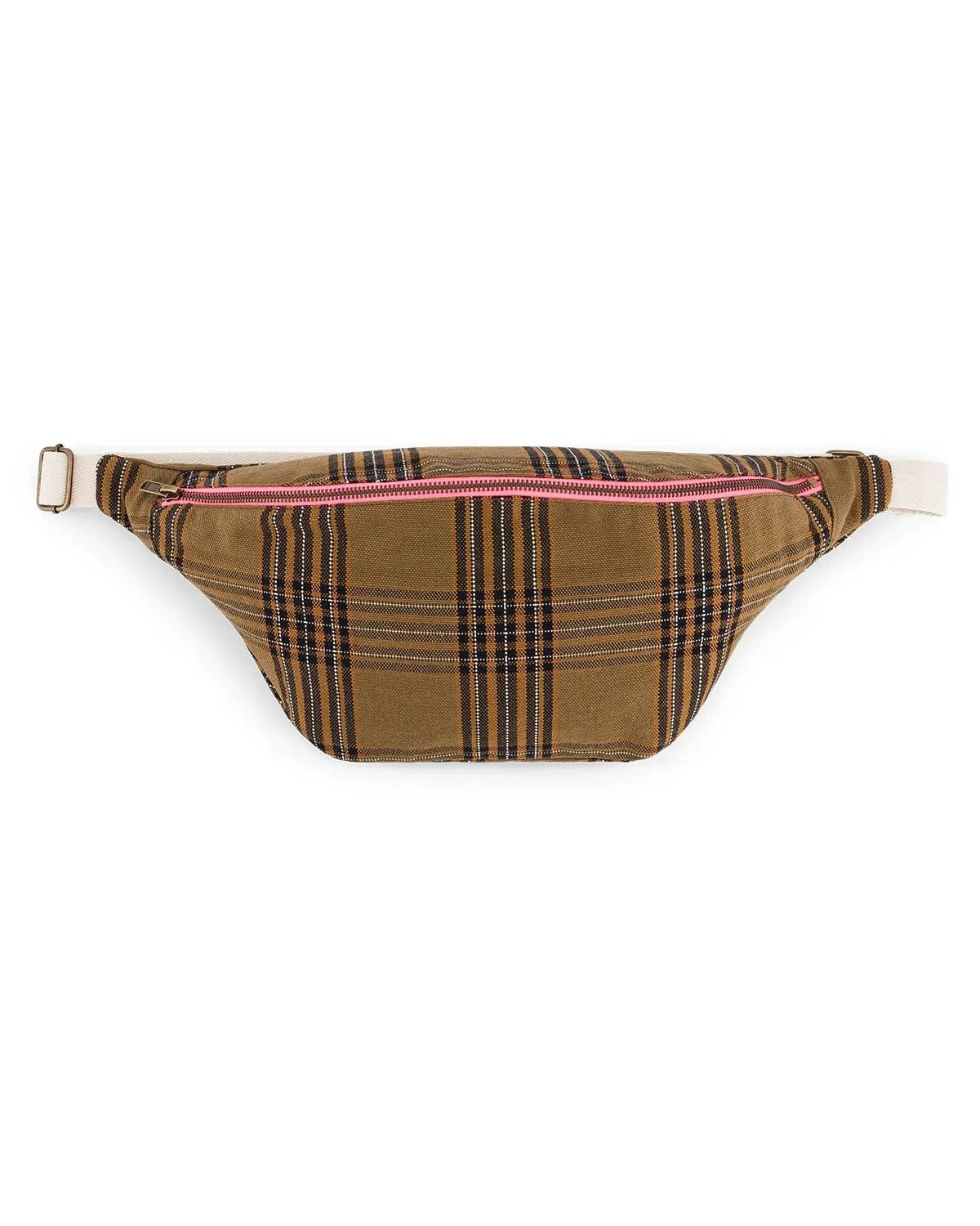BANANA BAG Bauchtasche • Tartan | Rose in April – ROSA ECK