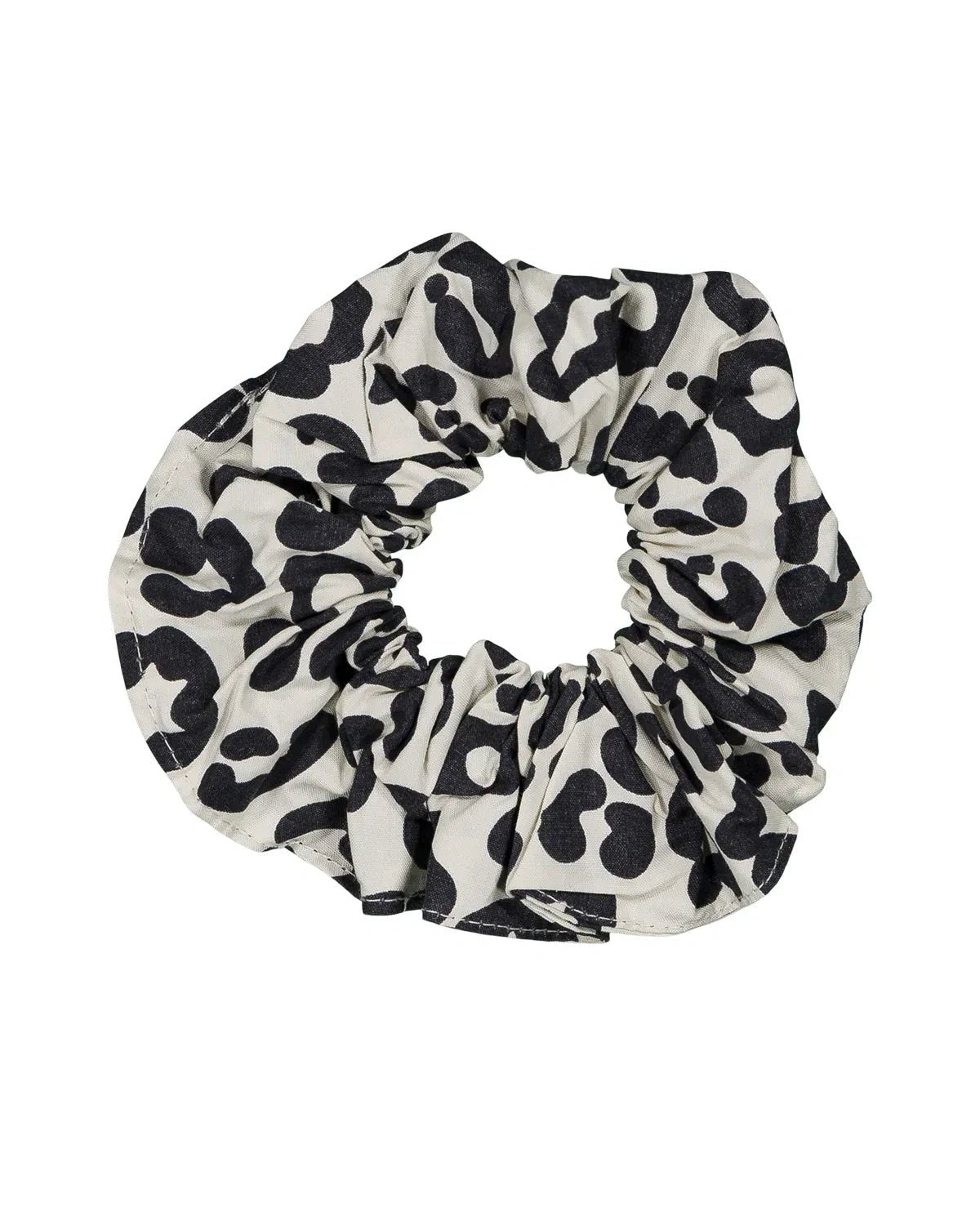 CHOUCHOU Haargummi • Leopard Weiß | Rose in April – ROSA ECK